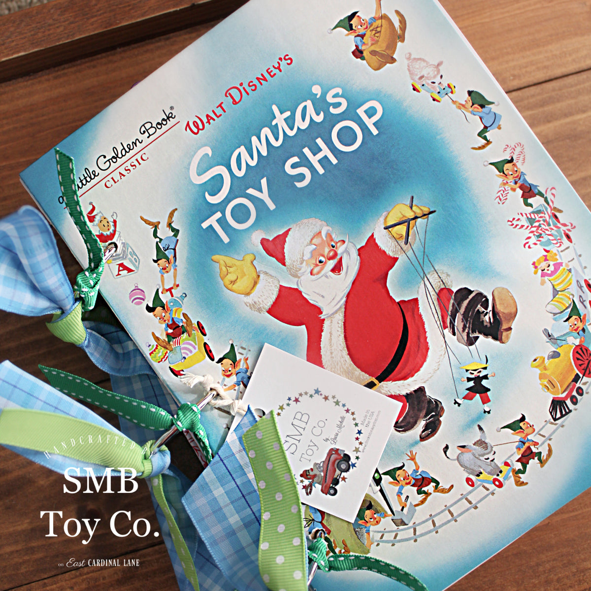 Santa's Toy Shop Little Golden Book Journal – East Cardinal Lane & SMB ...